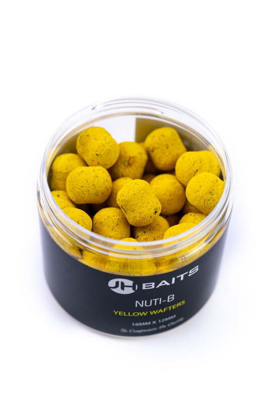 Nuti-B 15x11mm Washed Out Yellow Dumbell Wafters, 8,90